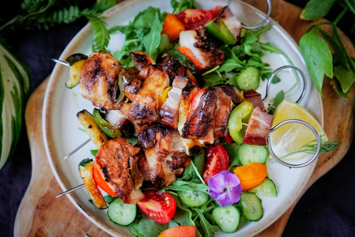 Špízy v zázvorové marinádě – reBarbora's kitchen